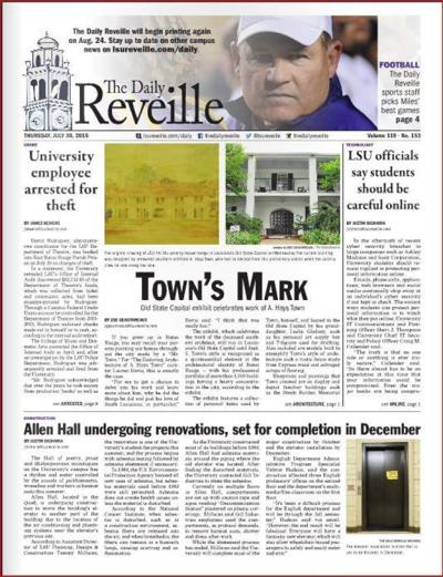 Letters: Students understand the Reveille's market | Letters ...