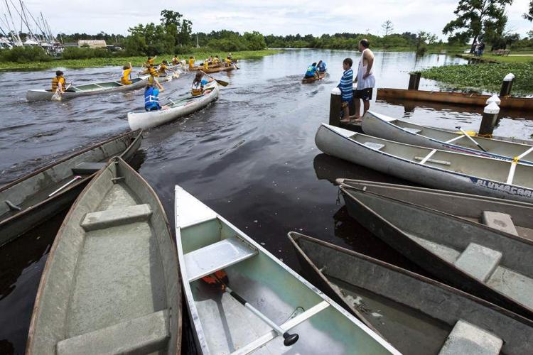 Bayou Liberty Pirogues Races, crowds appear after storm | St Tammany ...