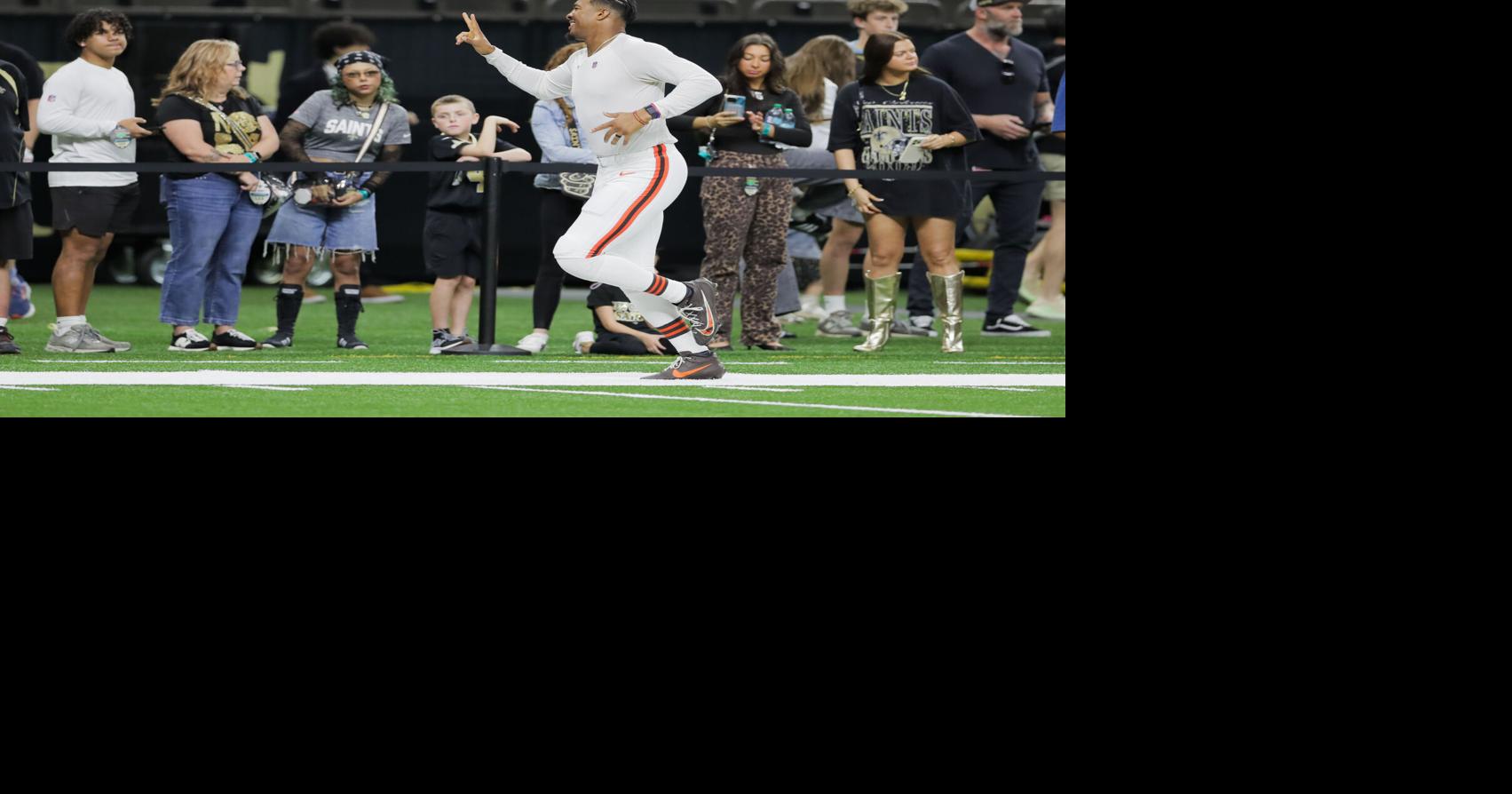 Browns QB Jameis Winston's pregame speech against the Saints | Saints ...
