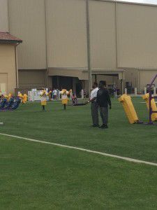 LSU Spring - Practice Observations, Day 8: Tashawn Bower on a position ...
