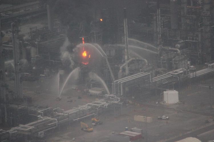 Motiva Oil Refinery fire is out, no injuries or fatalities reported ...