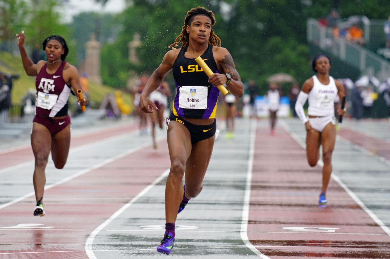 USTFCCCA honors LSU track coach Dennis Shaver, sprinter Aleia Hobbs ...