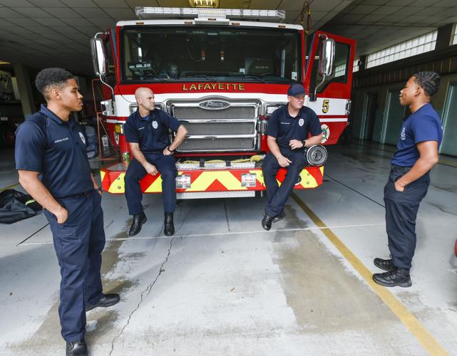 Fire explorer program gives Lafayette teens a taste of the field and a ...