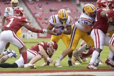 LSU's Chasen Hines, Ty Davis-Price both out against Ole Miss, Ed ...