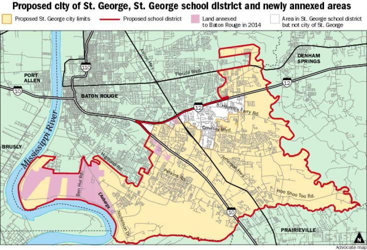 Annexations are shrinking proposed city of St. George, but the school ...