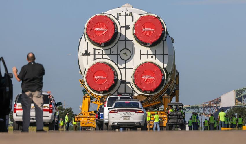 Artemis II rocket leaves Michoud for Kennedy Space Center | Business ...