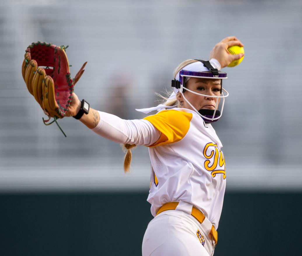 Photos: LSU freshman Heavener tosses perfect game in debut | Baton ...