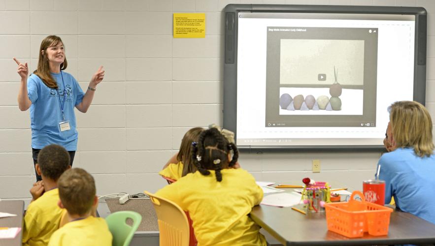 Photos: Students bring clay creations to life at STEAM Camp | Photos ...