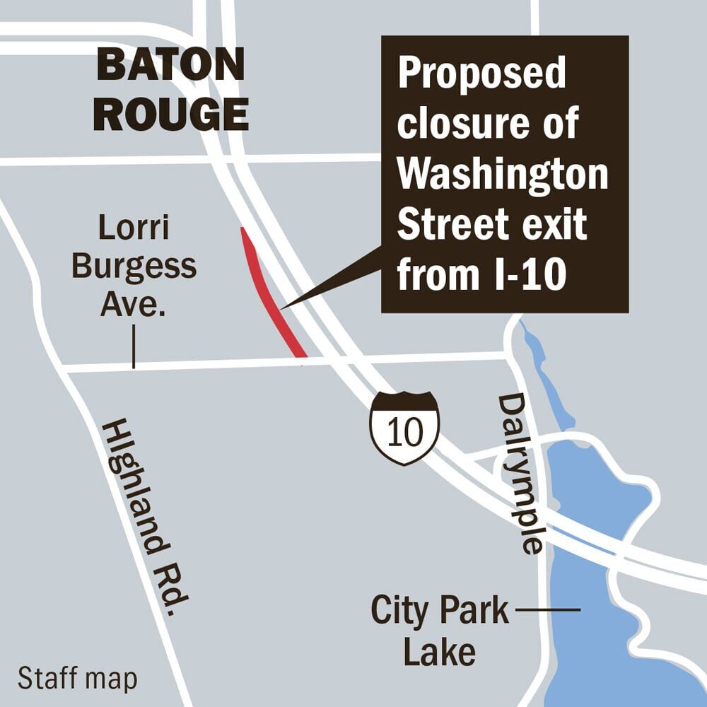 Washington Street at I-10 in Baton Rouge to get overhaul | Weather ...