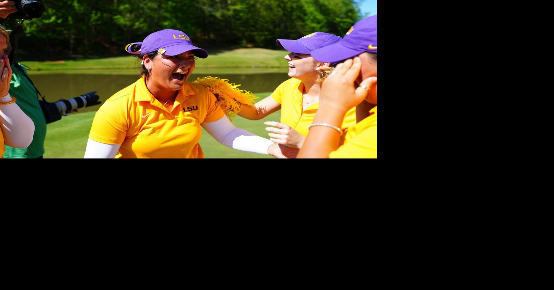 LSU women's golf team wins SEC championship against Florida; its first ...