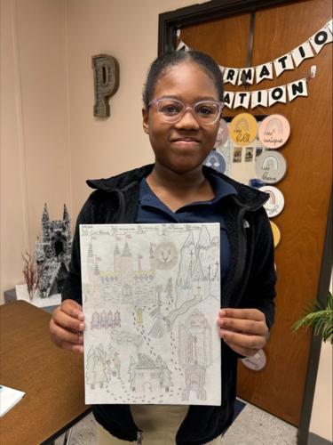 Slaughter Elementary create art based on reading of famous C.S. Lewis ...