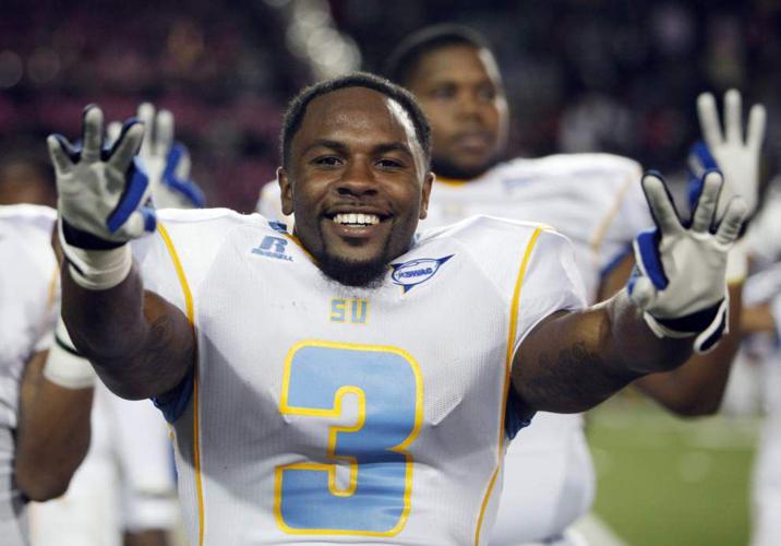 Southern running back Lenard Tillery inspired by injured teammate Devon ...