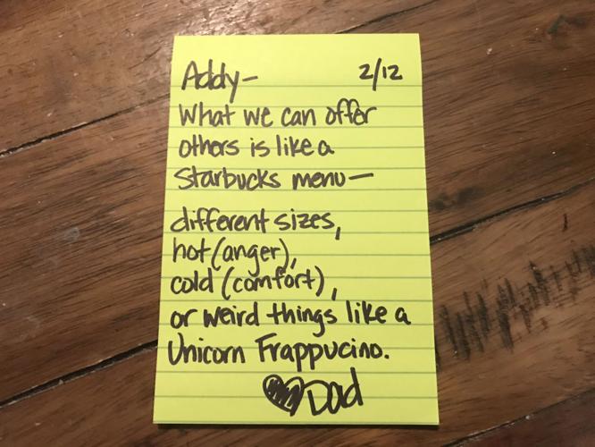With letters to Addy, Mandeville dad uses handwritten love to inspire ...