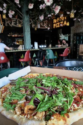 Who ordered a 10 Foot Pizza? Art, pizza merge at new French Quarter ...