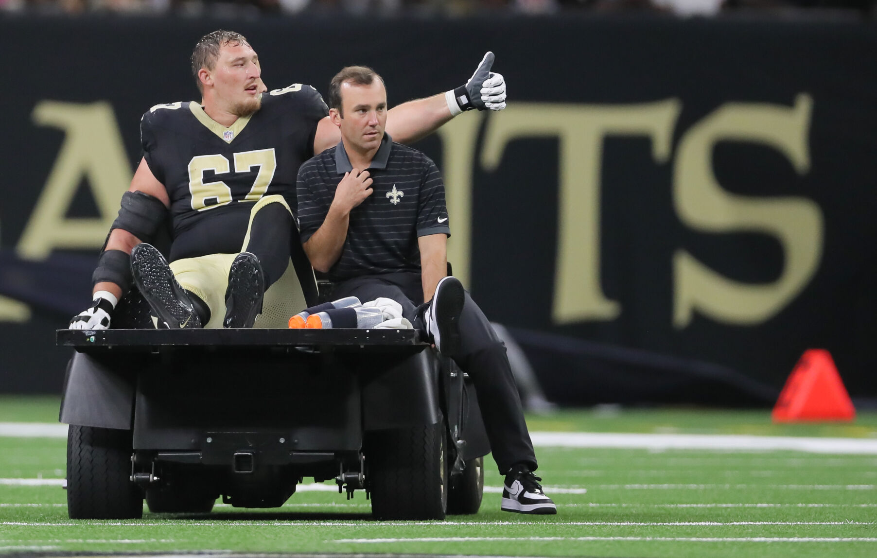 Saints' Landon Young injury 'may take a little bit of time' | Saints ...