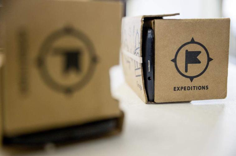 Students get Google Expedition demonstration | News | theadvocate.com