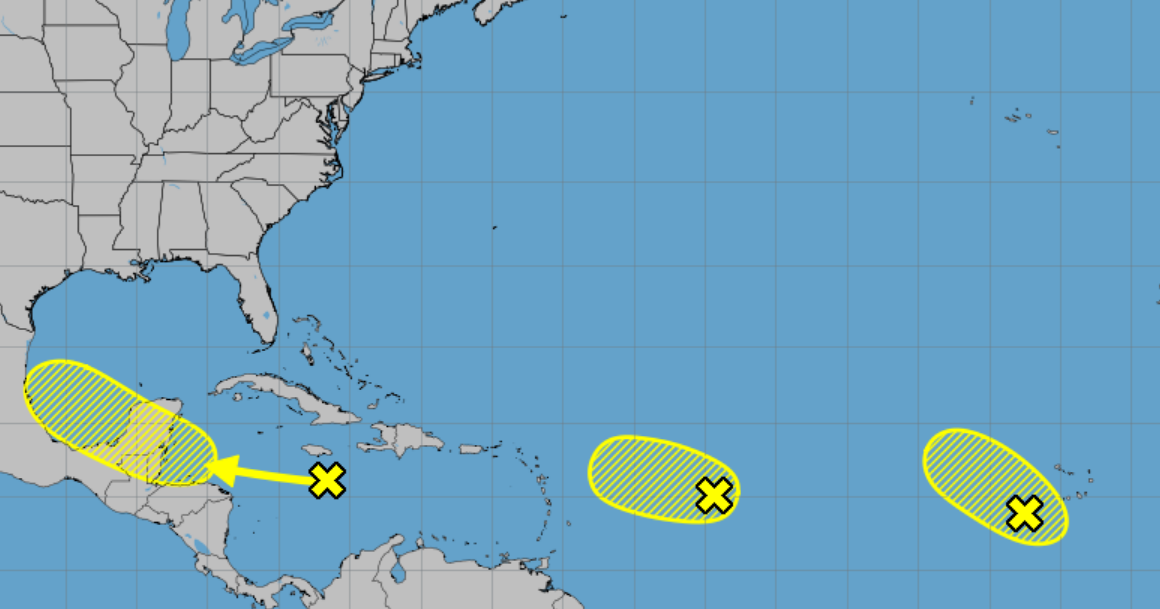 The latest on 3 tropical waves in the Caribbean, Atlantic | Hurricane ...