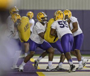 One week to go: LSU's retooled offensive line looking for final two ...