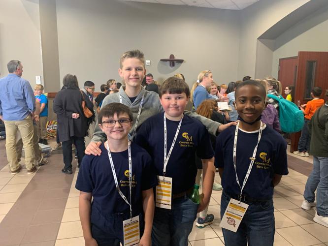 Copper Mill students win events at Elementary State Beta Convention ...