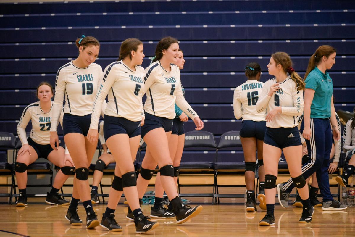 Photos: The Southside Sharks volleyball vs Northshore in a playoff game ...