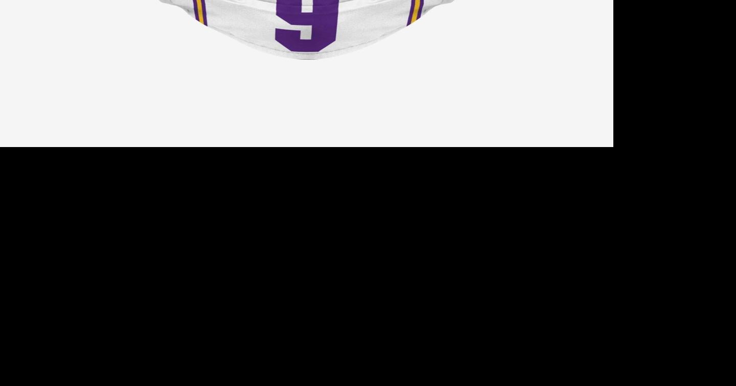 Add to your face mask collection with a replica of Joe Burrow's LSU ...