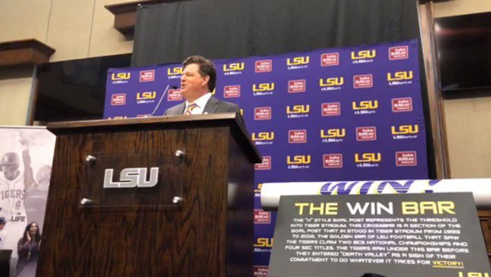 Follow live: LSU introduces Scott Woodward as new athletic director to ...