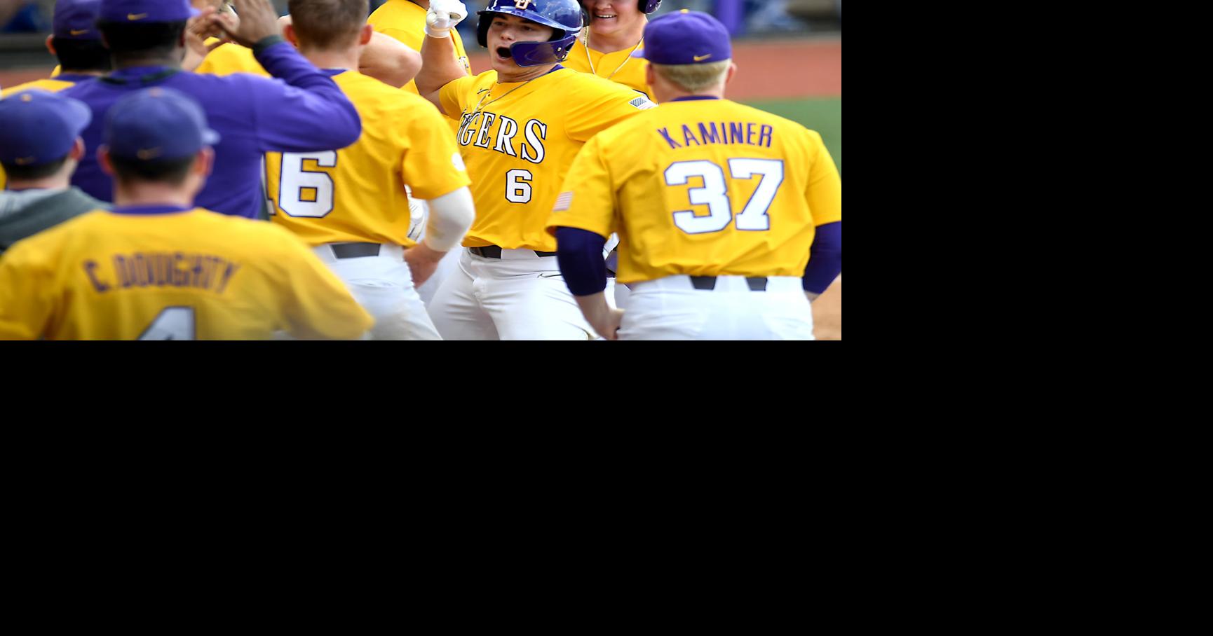 Gavin Dugas' big day helps LSU baseball pull off comeback to sweep ...