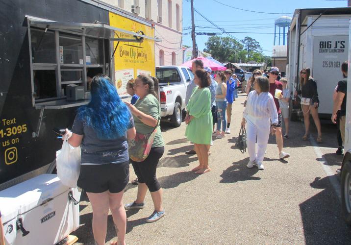Food trucks serve up treats on Mattie Street in Denham Springs ...