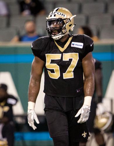 Saints DE Alex Okafor goes down with injury at practice; 'it sucks ...