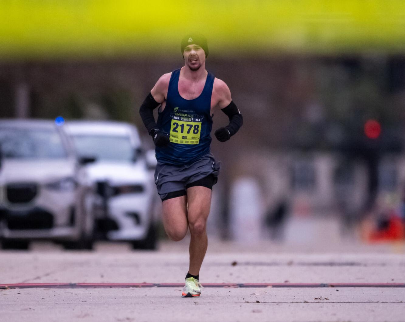 Photos: Thousands of runners brave the cold to compete in Louisiana ...
