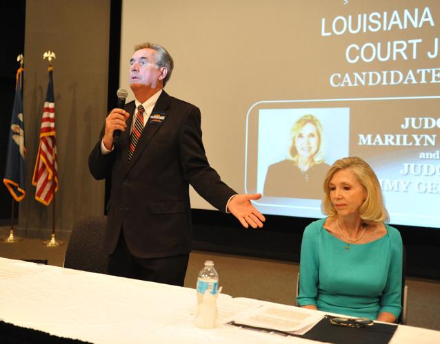 Two Acadiana judges vying for state supreme court seat argue case for ...