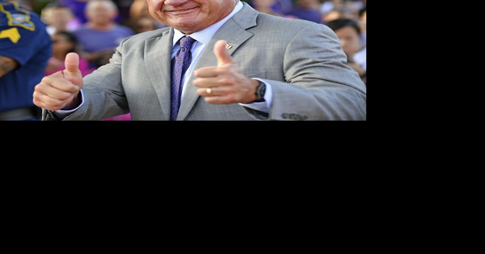 Listen: Ed Orgeron talks return to campus, LSU's defense and that shirtless jog in Destin | LSU ...