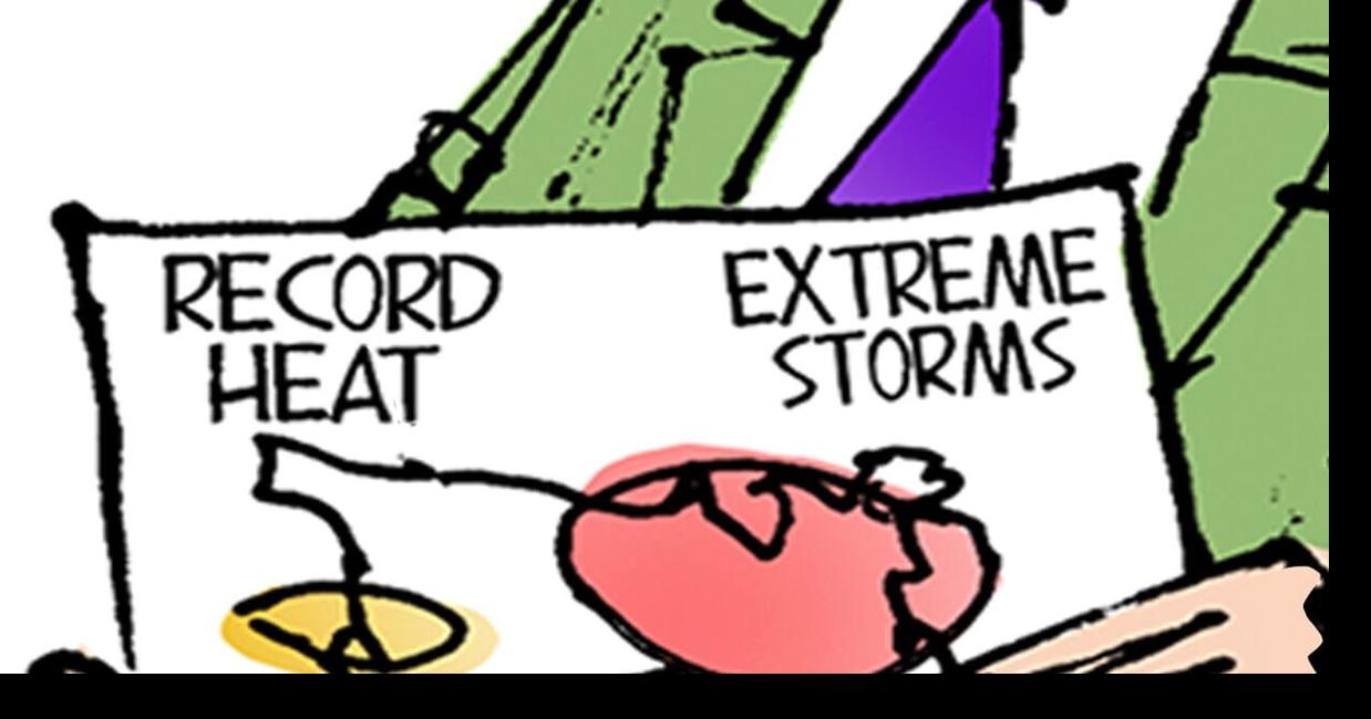 Volatile Climate Cartoon | Walt Handelsman | theadvocate.com