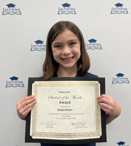 East Feliciana Parish School Board recognizes February students of the ...