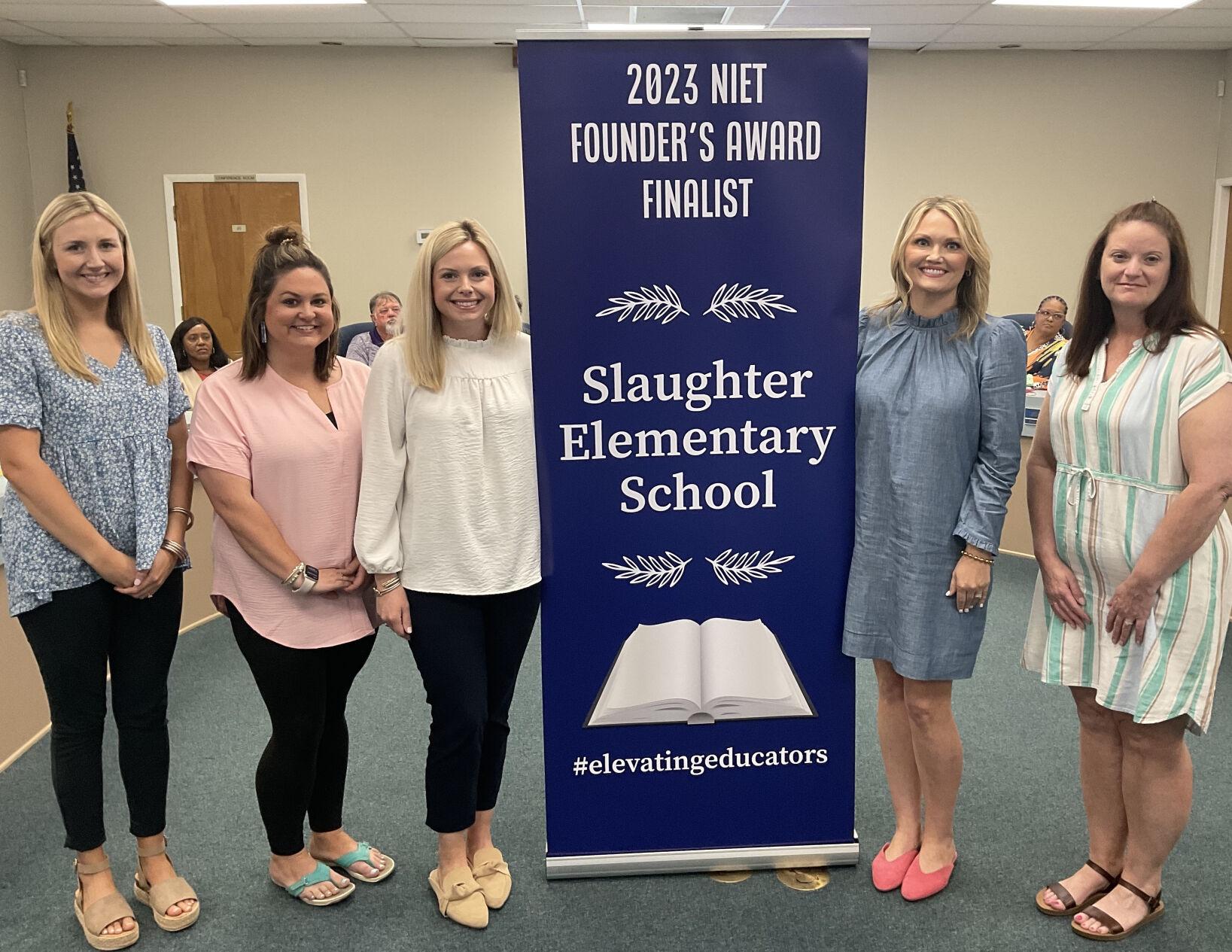 Slaughter Elementary is one of five finalists for national teaching ...