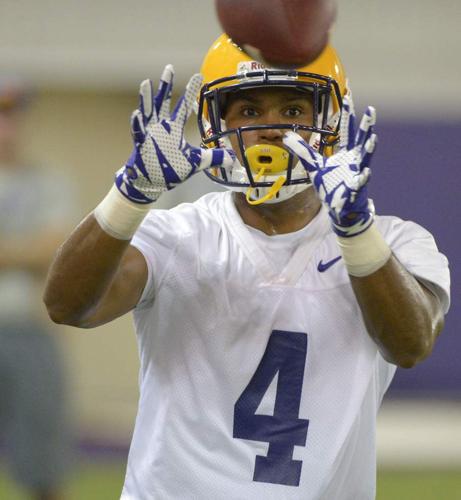 Photos: LSU's afternoon practice shows wide receivers, running backs ...
