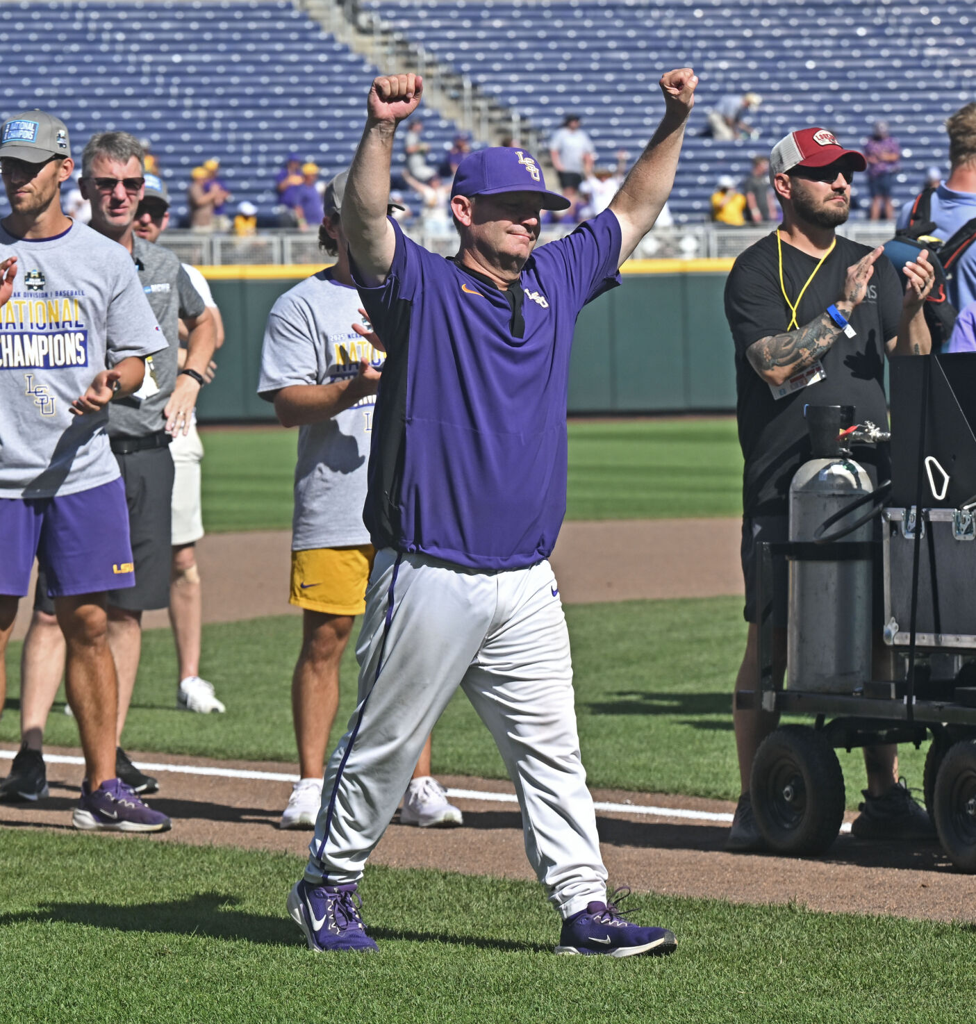 Scott Rabalais: Where does LSU's Jay Johnson rank after second CWS ...