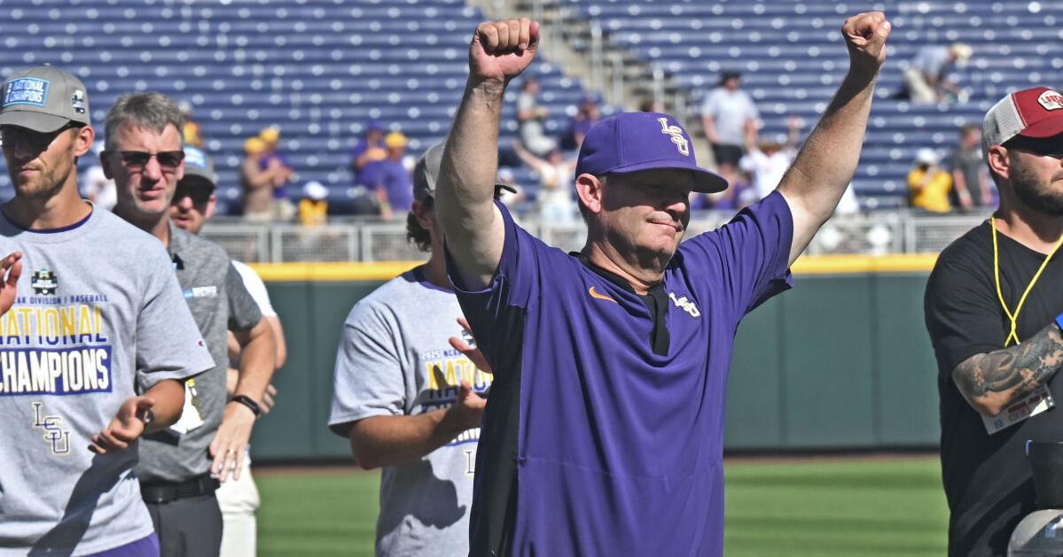 Scott Rabalais: Where does LSU's Jay Johnson rank after second CWS ...