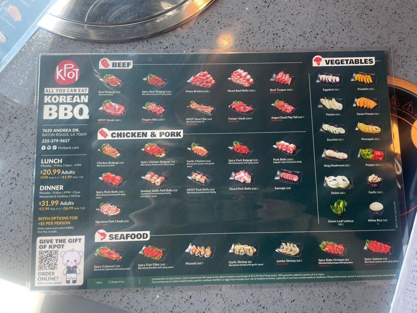 A Korean BBQ and hot pot restaurant opens in Baton Rouge | Food ...