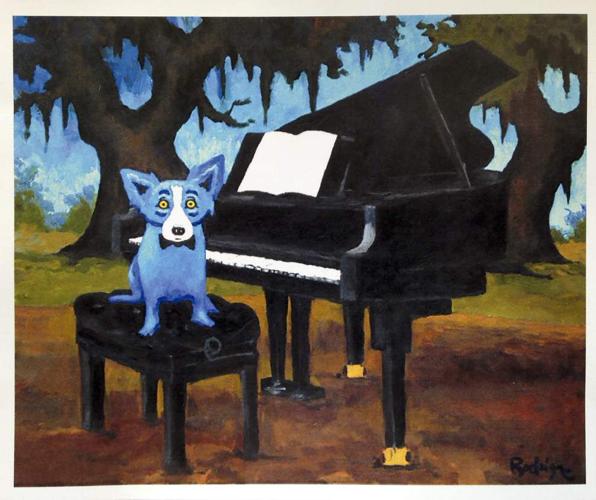 Rodrigue’s Blue Dog ‘Takes Five’ for LSU’s music school | News ...
