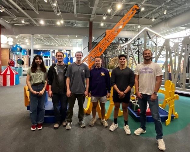 LSU engineering students redesign and rebuild museum's crane | Baton ...