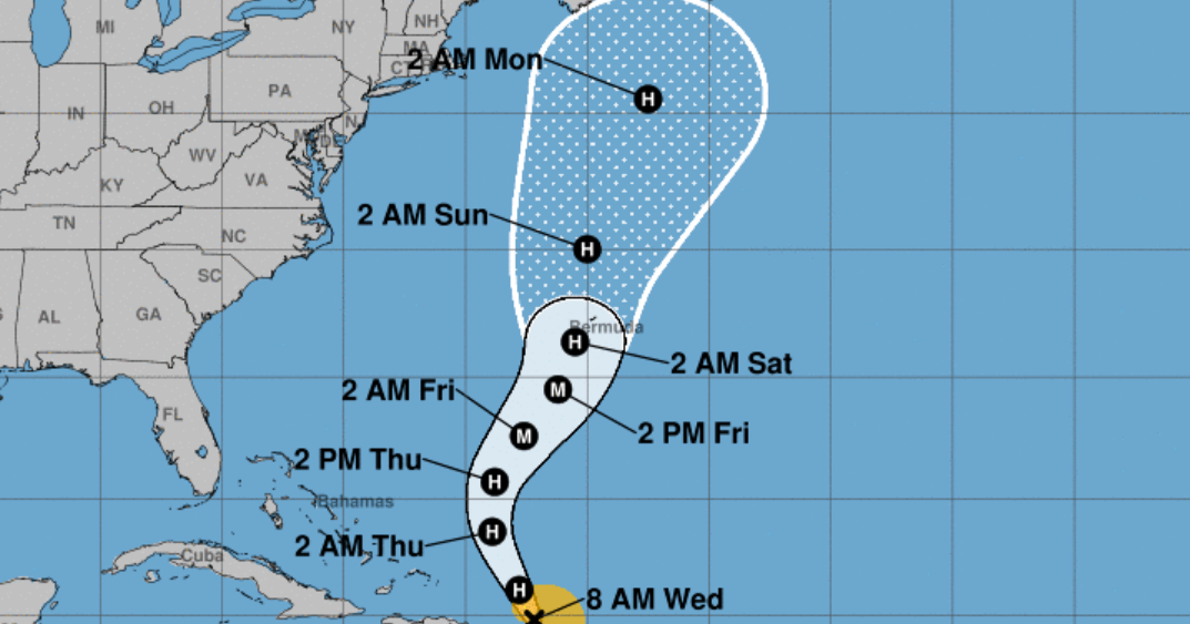 Ernesto expected to bring harsh currents to U.S. east coast | Hurricane ...