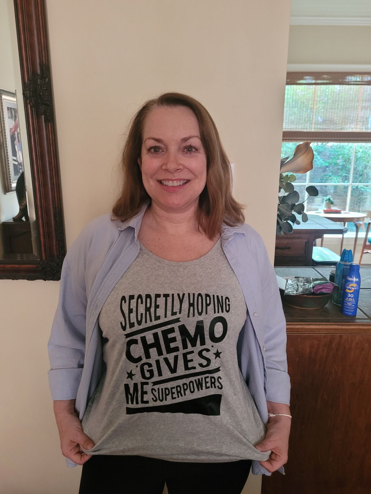 Lafayette psychologist faces aggressive breast cancer with humor, hope ...