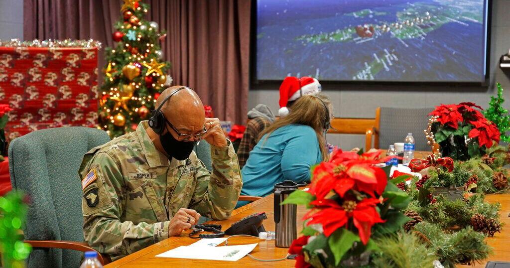 Track Santa: Bomb cyclone won't slow him down, NORAD says | Weather ...