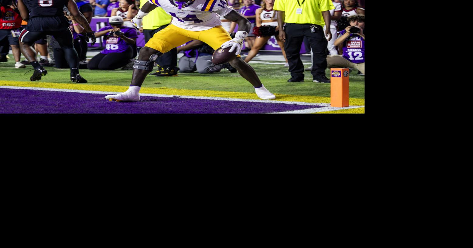 LSU football's Trey'Dez Green shined against South Carolina | LSU ...
