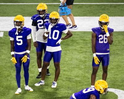 Early play of LSU cornerbacks catching eye of Brian Kelly | LSU ...