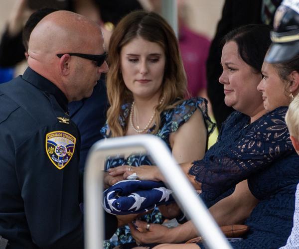 Funeral held for Denham Springs officer shot on duty | Crime/Police ...