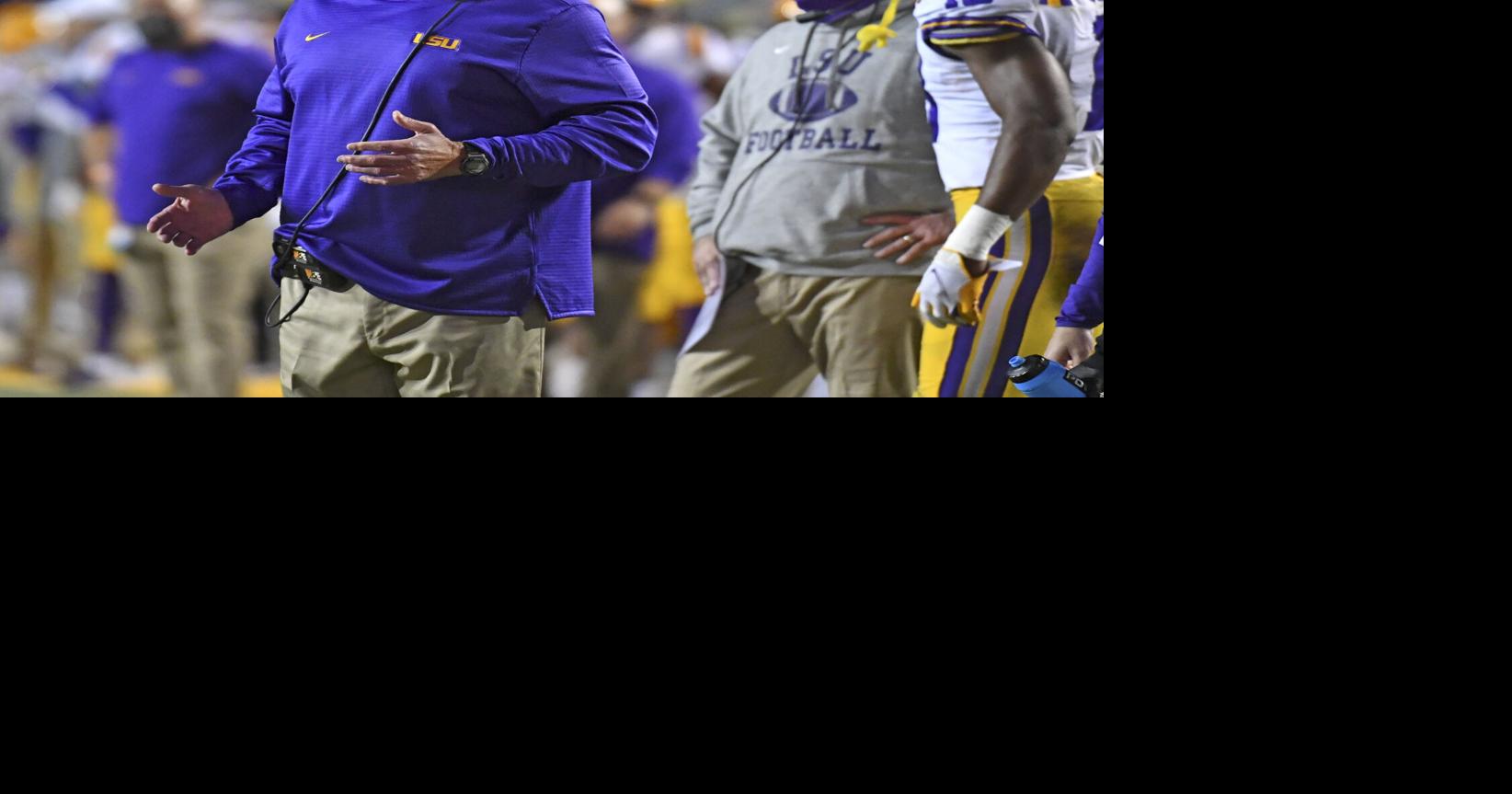 Under Daronte Jones, LSU is sticking with this base defense, Ed Orgeron ...