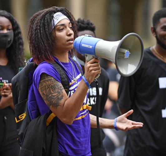 'You matter': Protesters flood LSU quad in demonstration against police ...