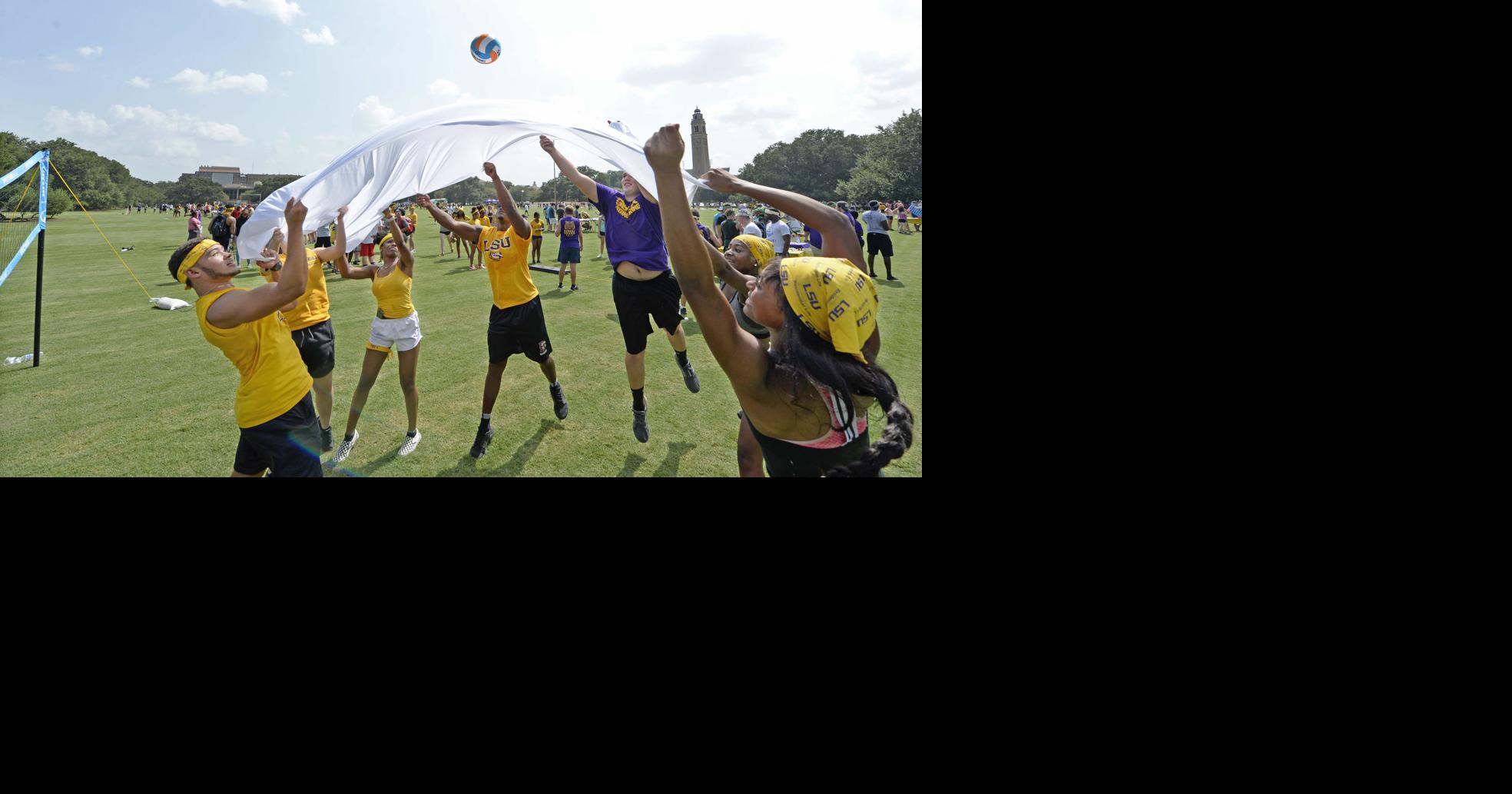 Photos: LSU students get to know each other during Tiger Games on LSU ...